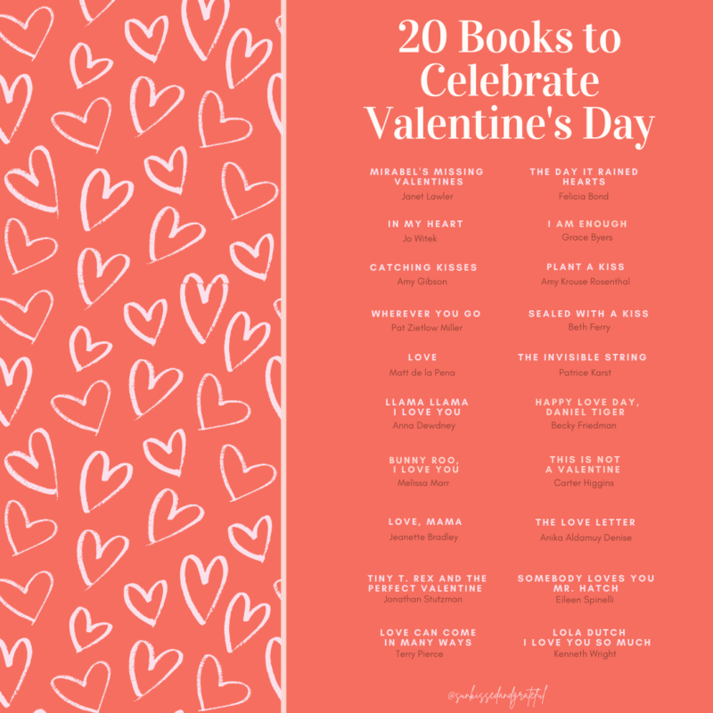 20 Books to Celebrate Valentine's Day: Celebrating Friendship, Love and ...